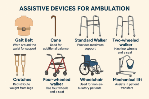 Assisting with Ambulation - Nurseslabs